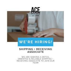 Shipping and Receiving Associate - Ace Designs